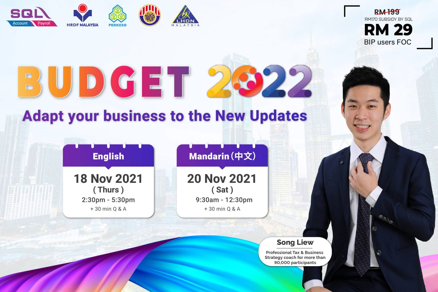 Tax seminar Malaysia | SST Video Tutorial | SQL Account | SQL Payroll