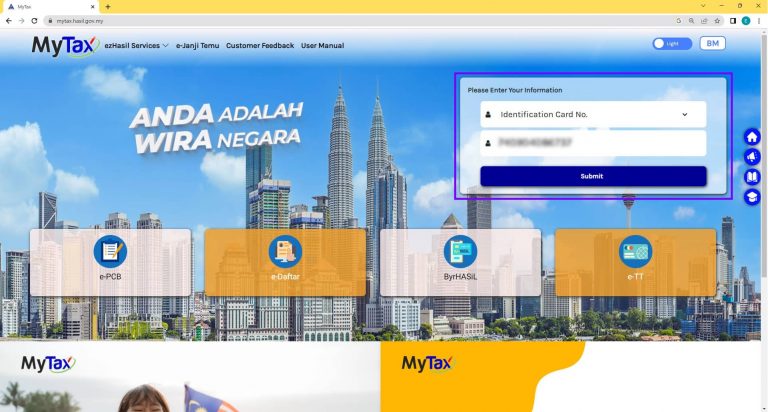 [2023] CP8D Online Submission via Mytax | LHDN Borang E