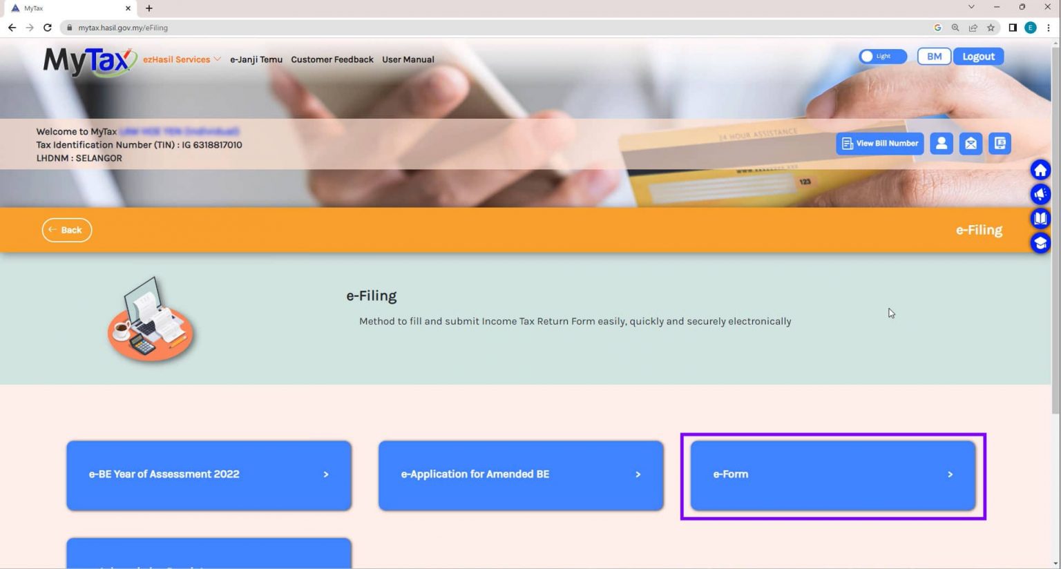 [2023] CP8D Online Submission via Mytax | LHDN Borang E