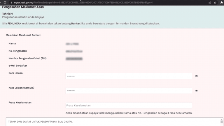 8 Simple Steps to Register Income Tax Account via MyTax for First-Time