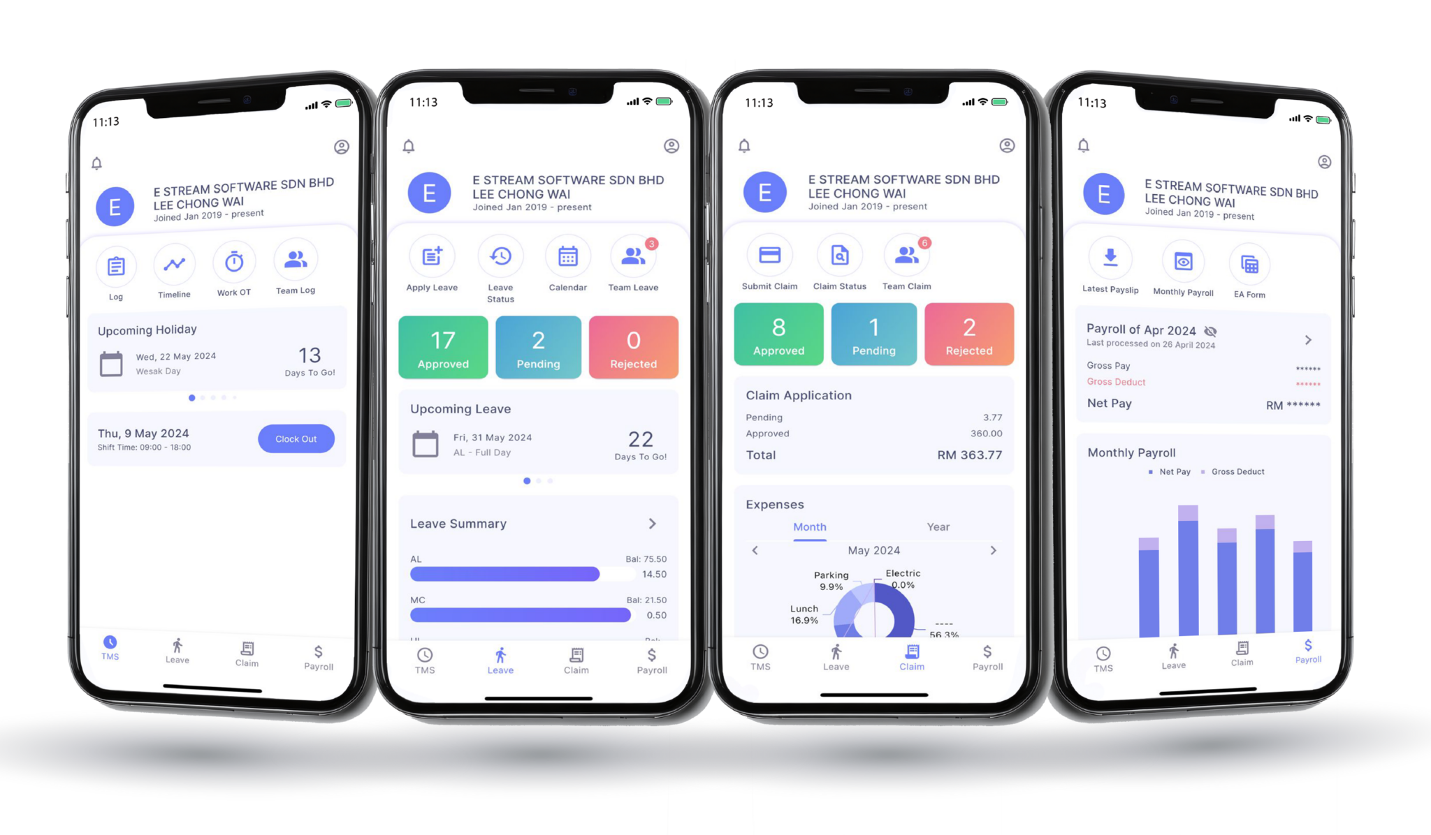 SQL HRMS App | SQL Payroll Software HQ