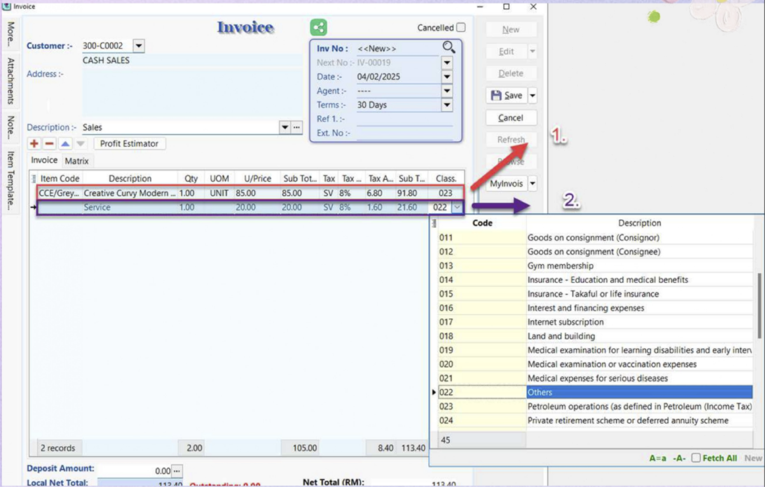 The E-Invoice Classification Codes Guide, Simplified | E Stream MSC