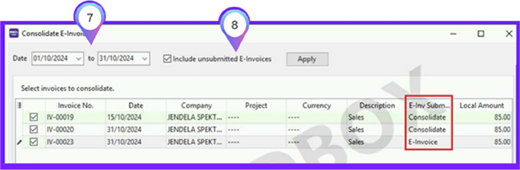 Breaking Down Consolidated E-Invoice in 5 Minutes | E Stream MSC