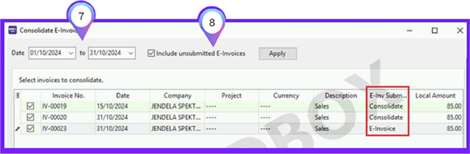 Breaking Down Consolidated E-Invoice in 5 Minutes | E Stream MSC
