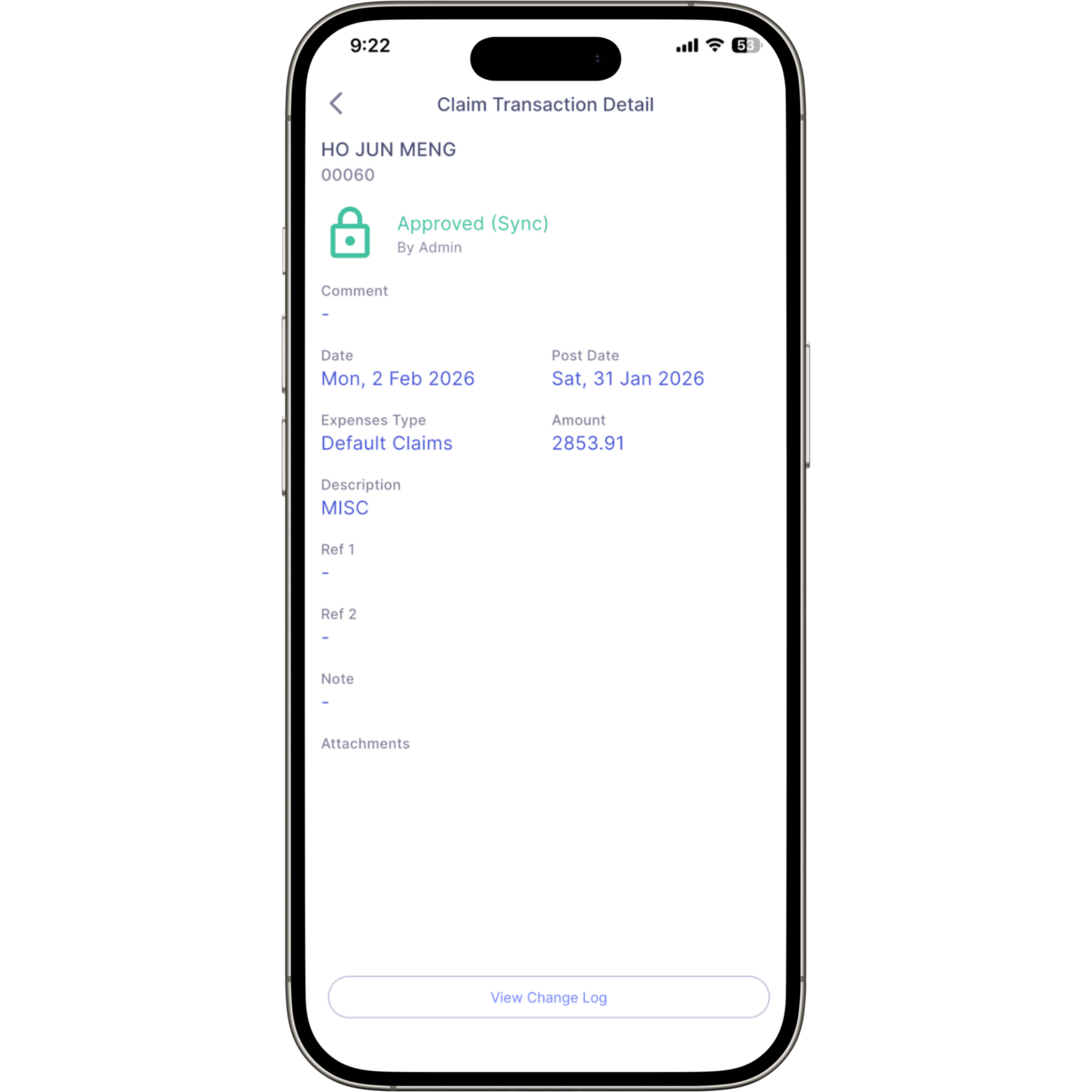 SQL HRMS App | E Stream MSC